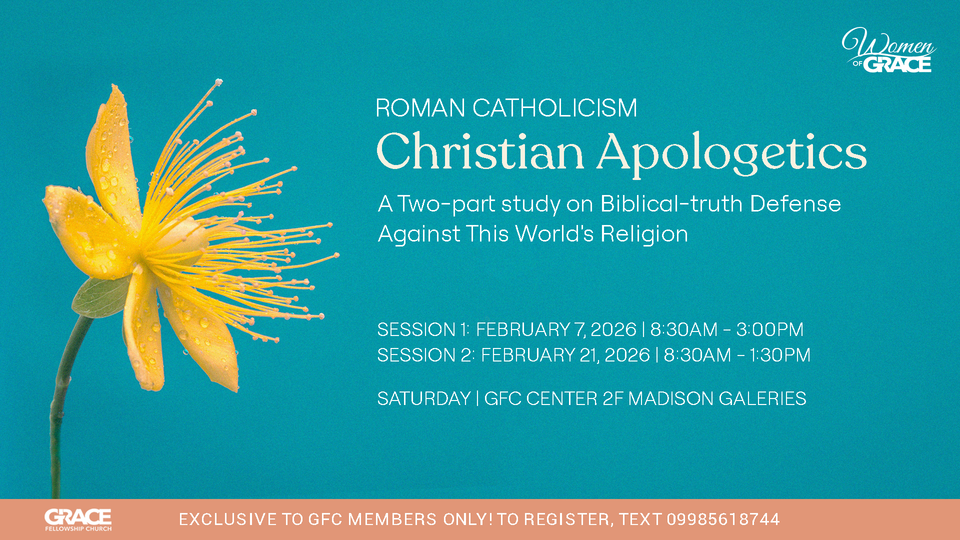Roman Catholicism: Christian Apologetics - Grace Fellowship Church